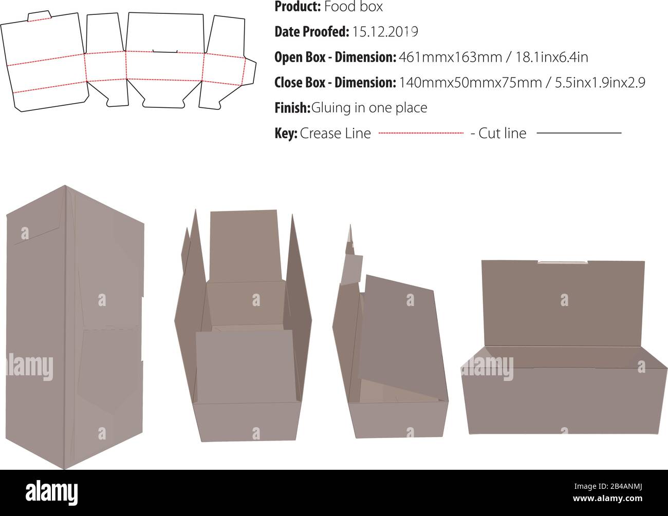Fast Food Packaging Templates