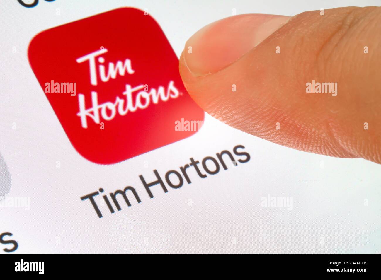 Tim hortons icon hi-res stock photography and images - Alamy