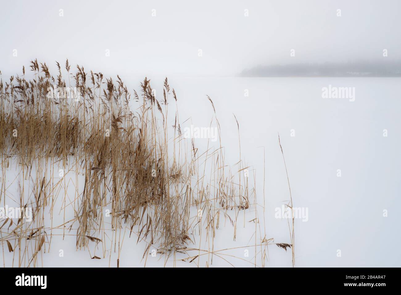 Frozen Lake, Lake Tuusula, Finland Stock Photo - Alamy