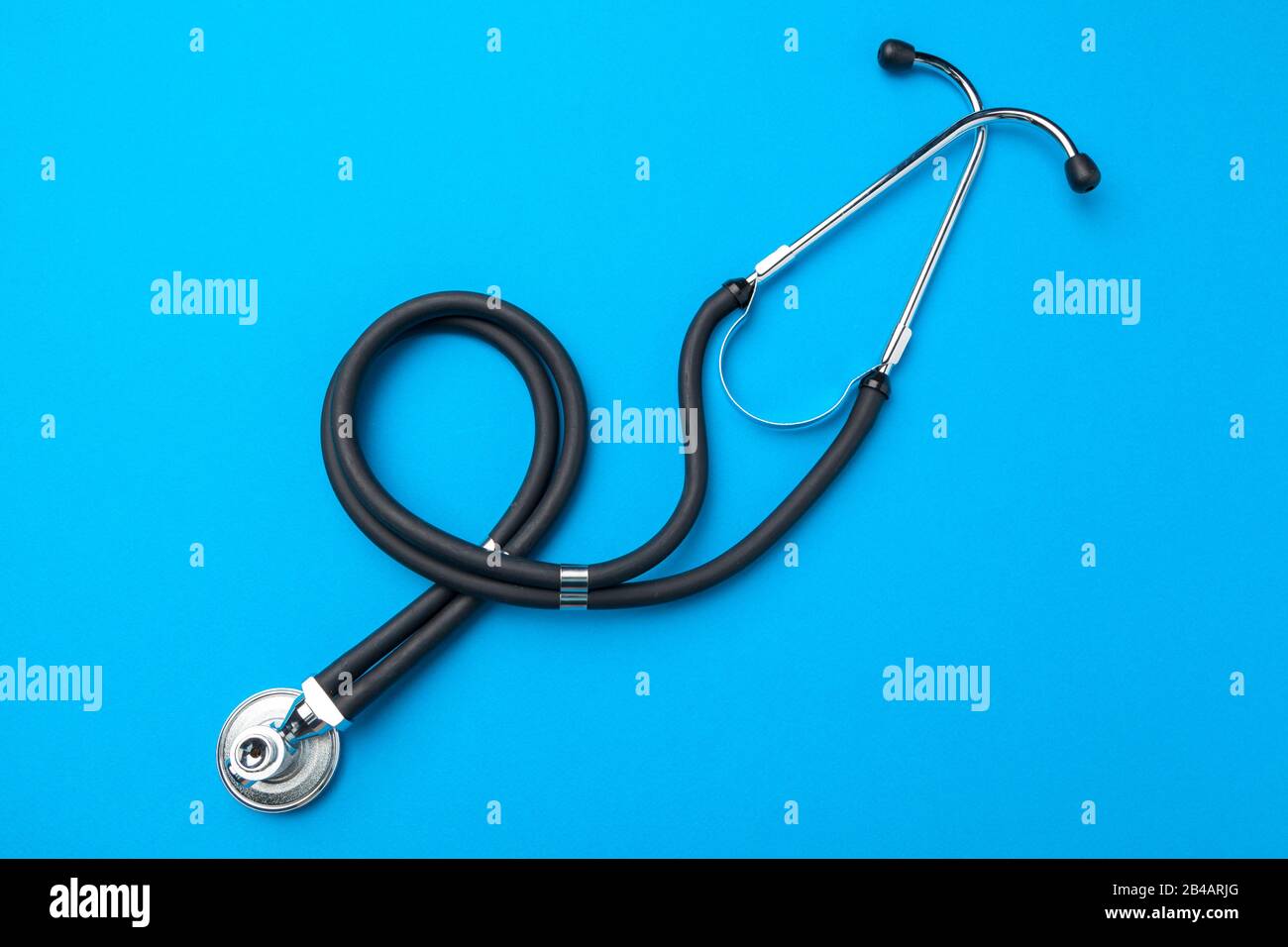 Medical Concept. Top view of stethoscope. creative photo Stock Photo ...