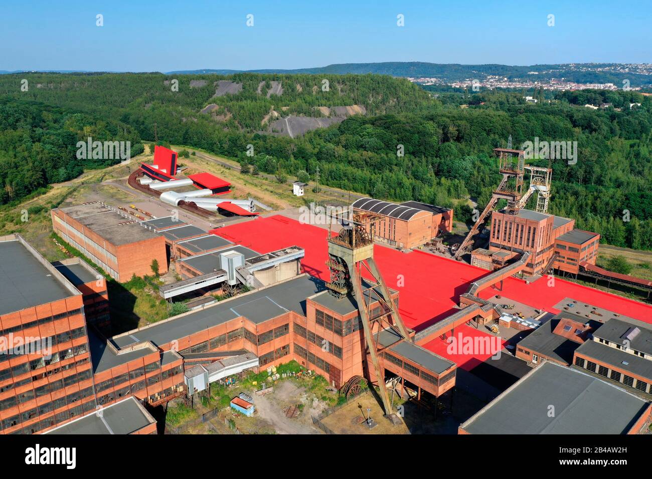 France, Moselle, Petite Rosselle, carreau Wendel museum, the Wendel ...