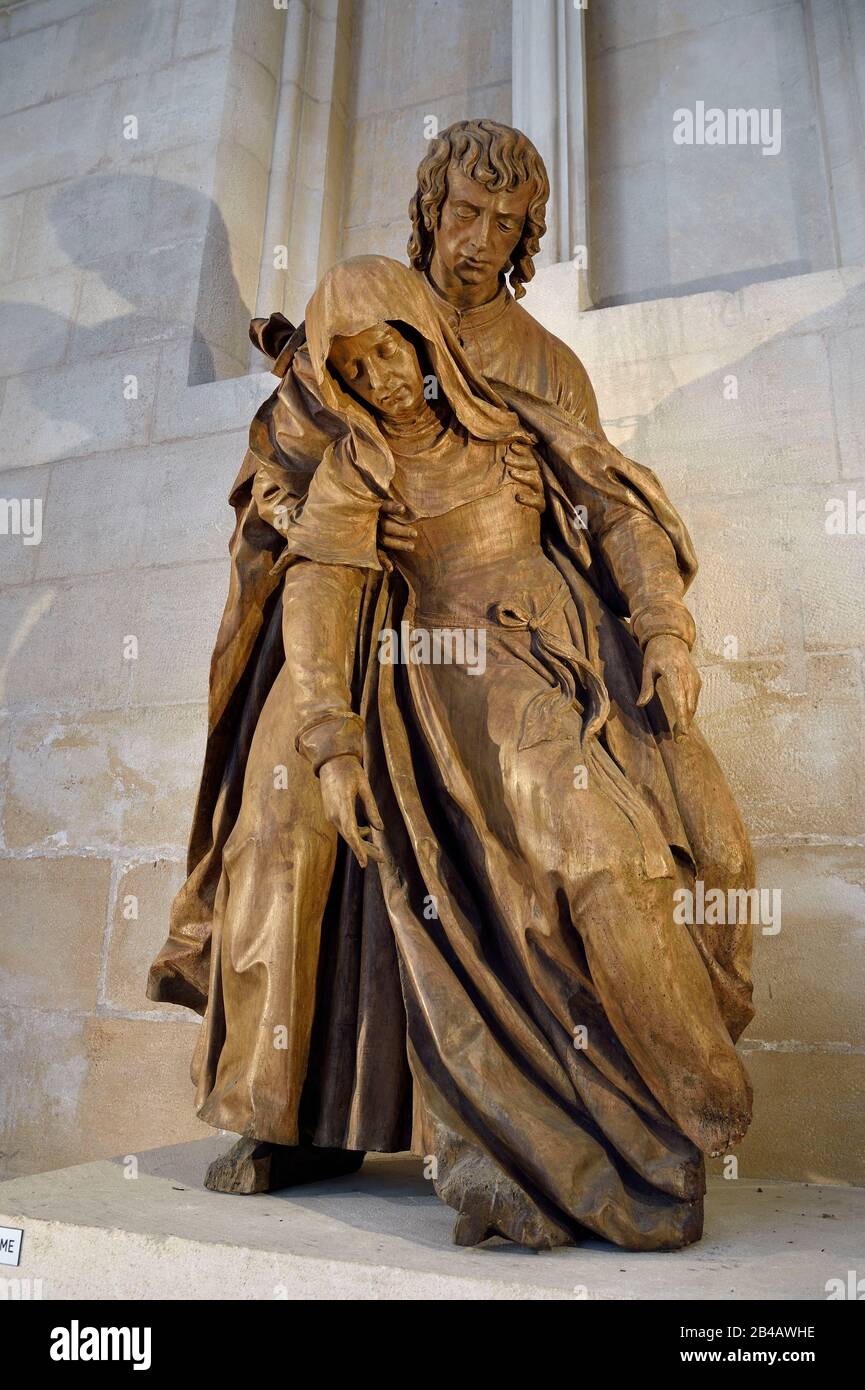 France, Meuse, Saint Mihiel, St. Michael abbey church, the swoon of the ...