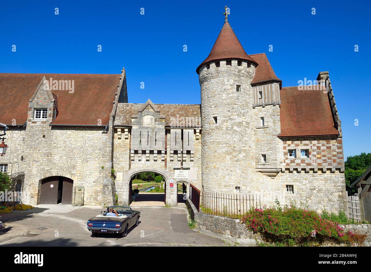 France, Meuse, Lorraine Regional Park, Cotes de Meuse, Vigneulles les ...