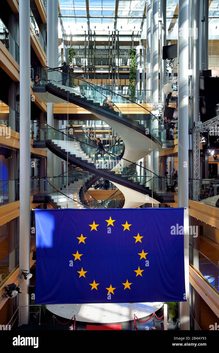 France, Bas Rhin, Strasbourg, European district, the European ...