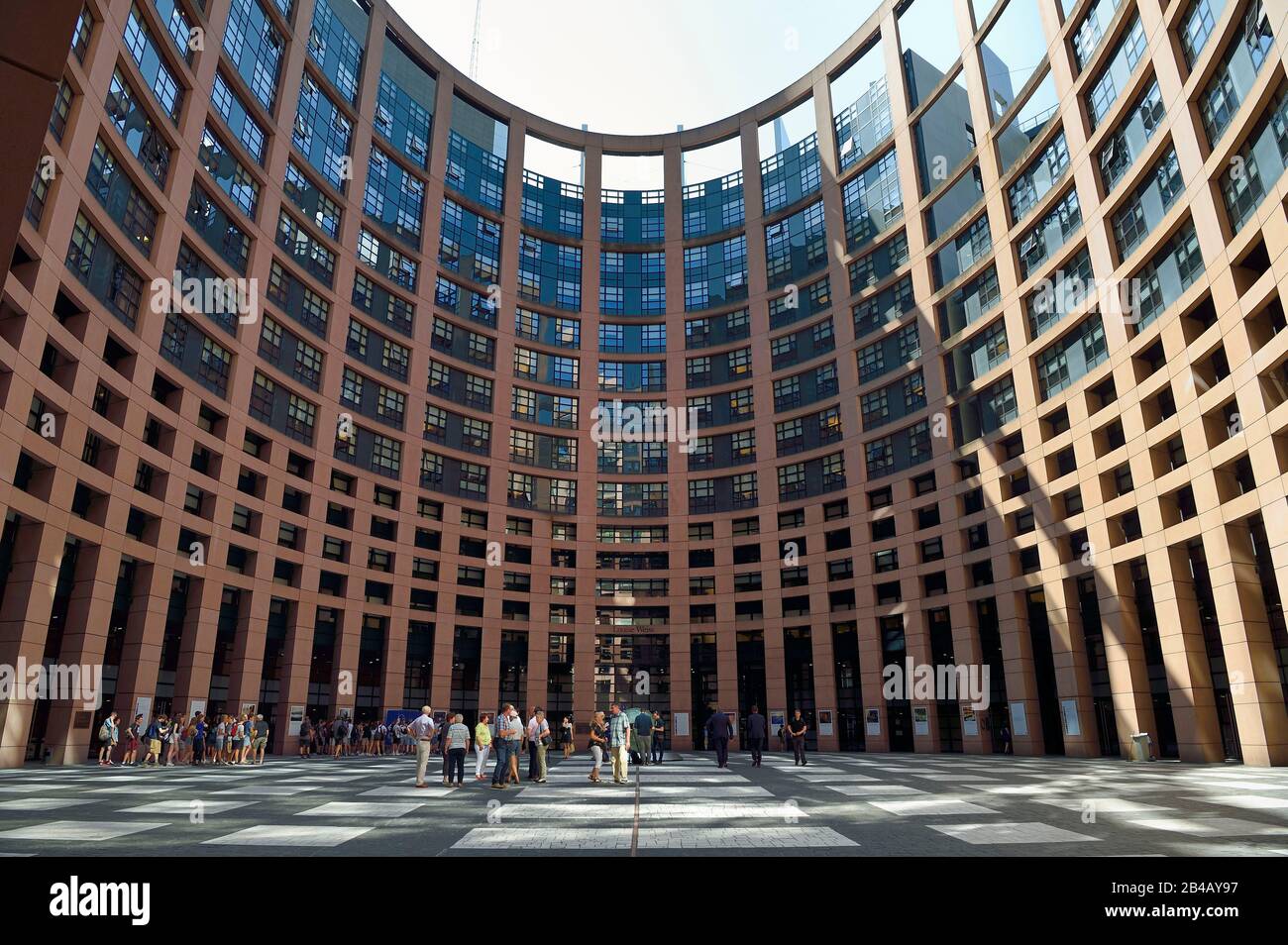 France, Bas Rhin, Strasbourg, European district, the European ...