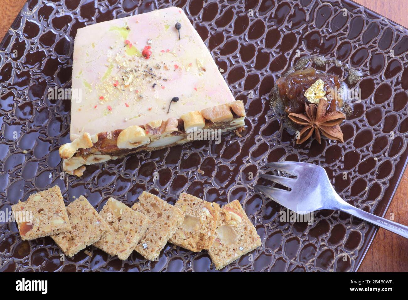 France, Bas Rhin, Strasbourg, Alsatian goose foie gras and Mireille ...