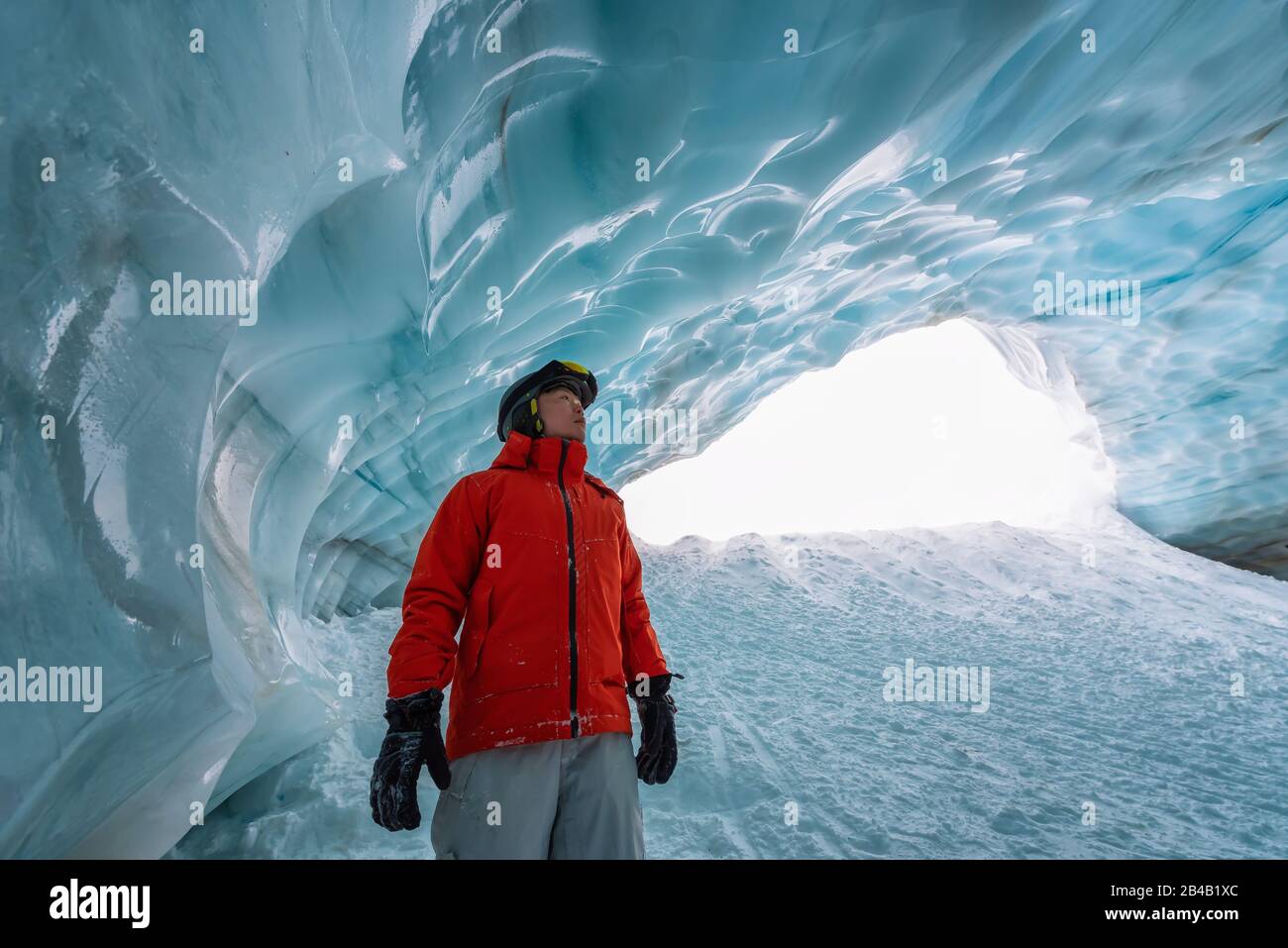 Whistler, British Columbia, Canada. Adventurous Man Exploring the ...