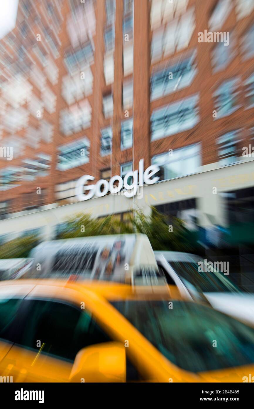 United States, New York, Manhattan, 76 9th Ave, Google headquarters in ...