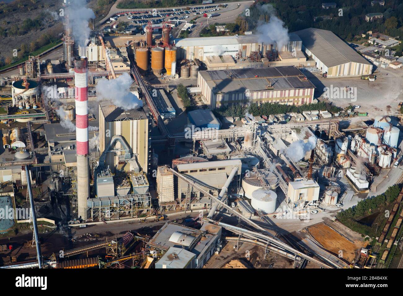 France, Bouches du Rhone, Tarascon, fiber excellence, Tembec, pulp ...