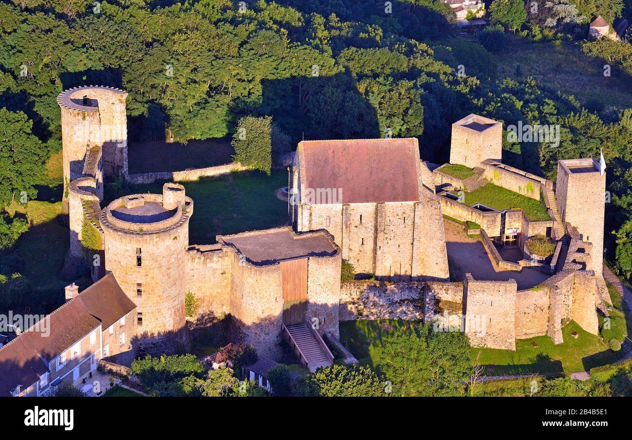 France, Yvelines, parc naturel de la Haute Vallee de Chevreuse (Natural ...