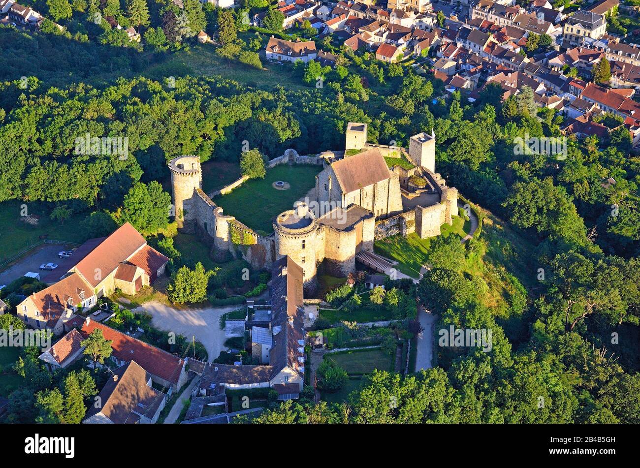 France, Yvelines, parc naturel de la Haute Vallee de Chevreuse (Natural ...