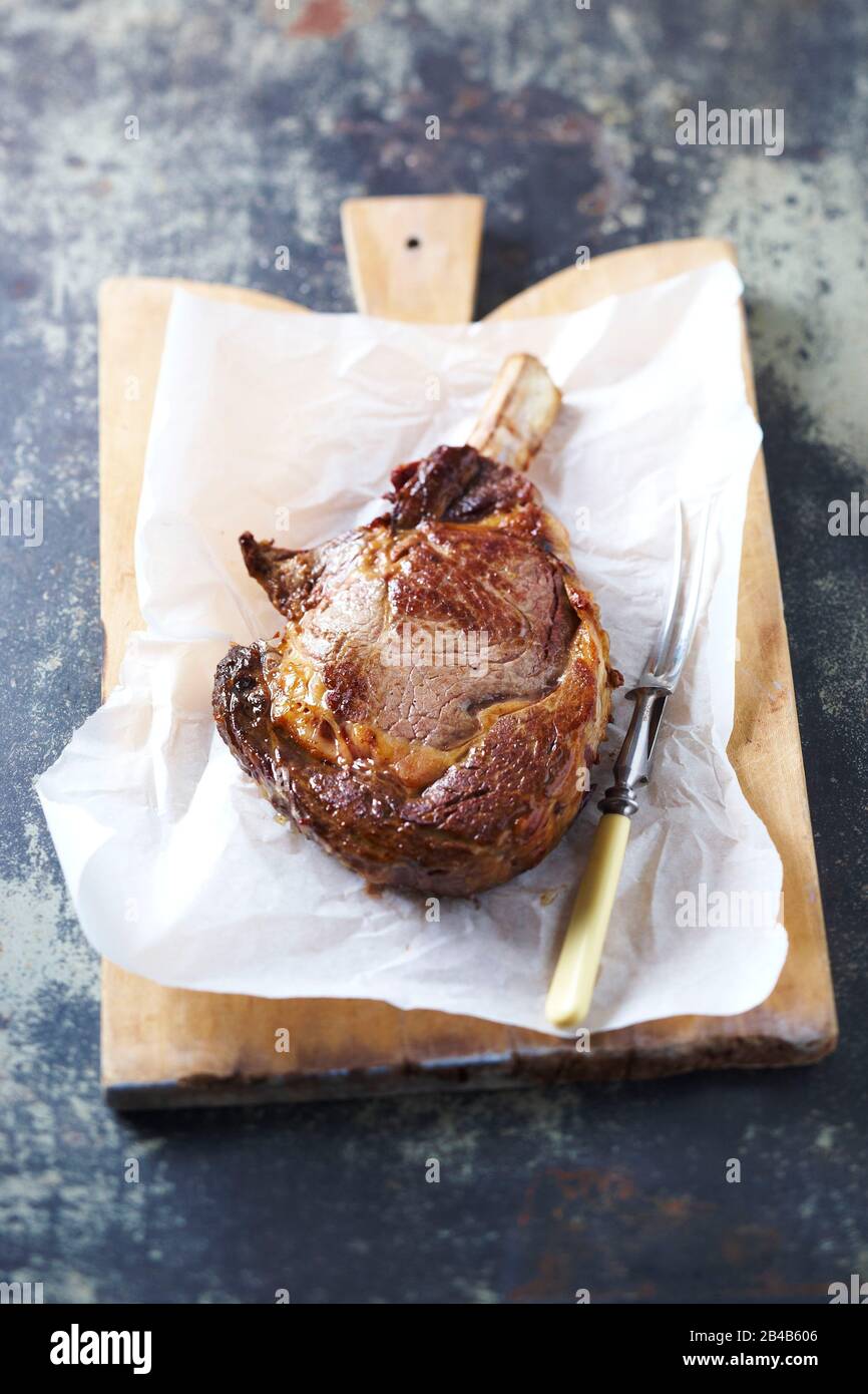 Rib of beef Stock Photo - Alamy