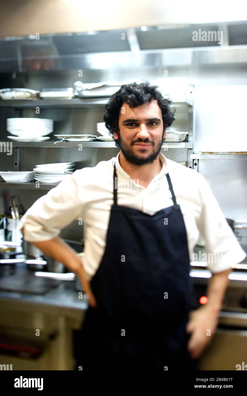 France, Paris, Relais Saint-Germain, Julien the chef Stock Photo - Alamy