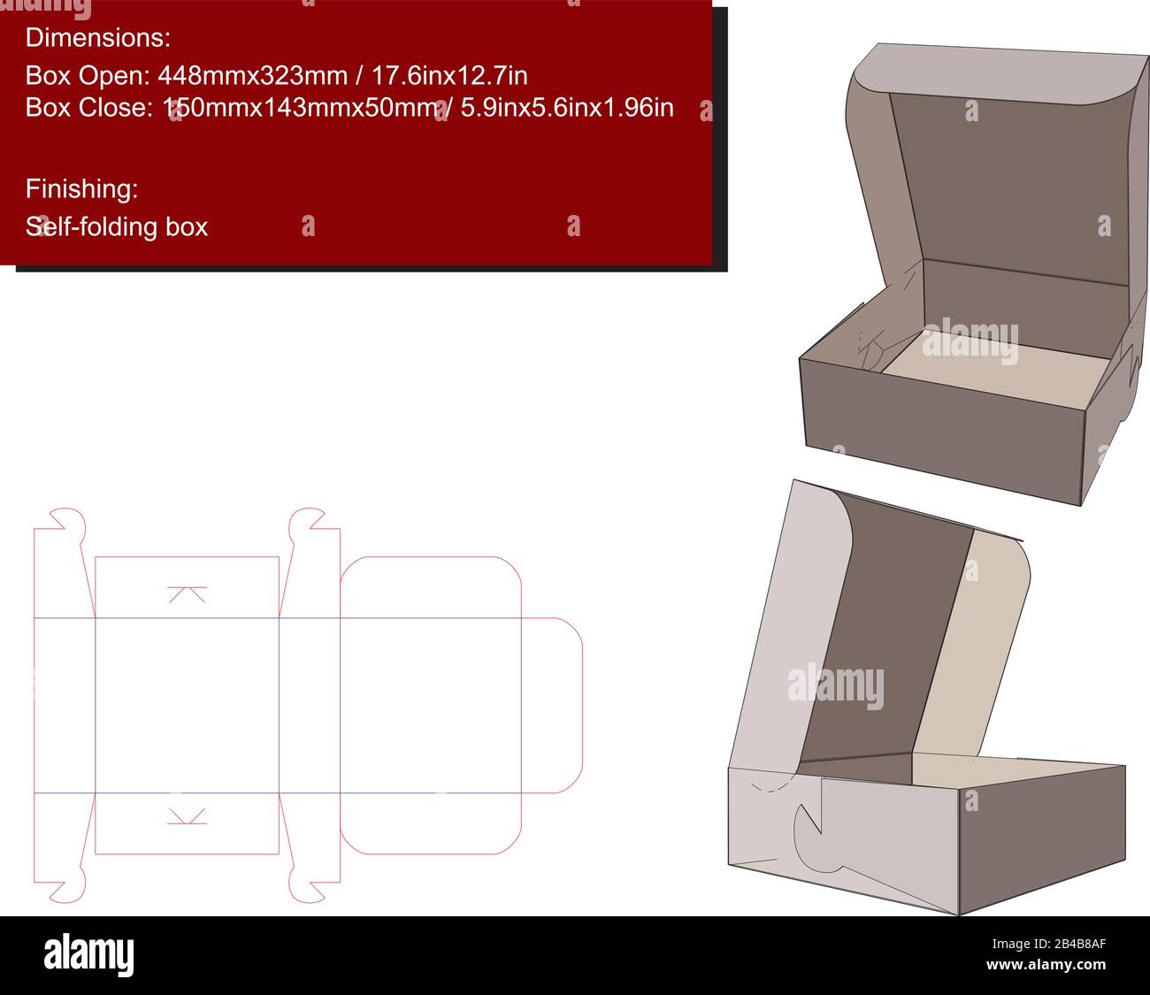 Fast food burger box hi-res stock photography and images - Alamy