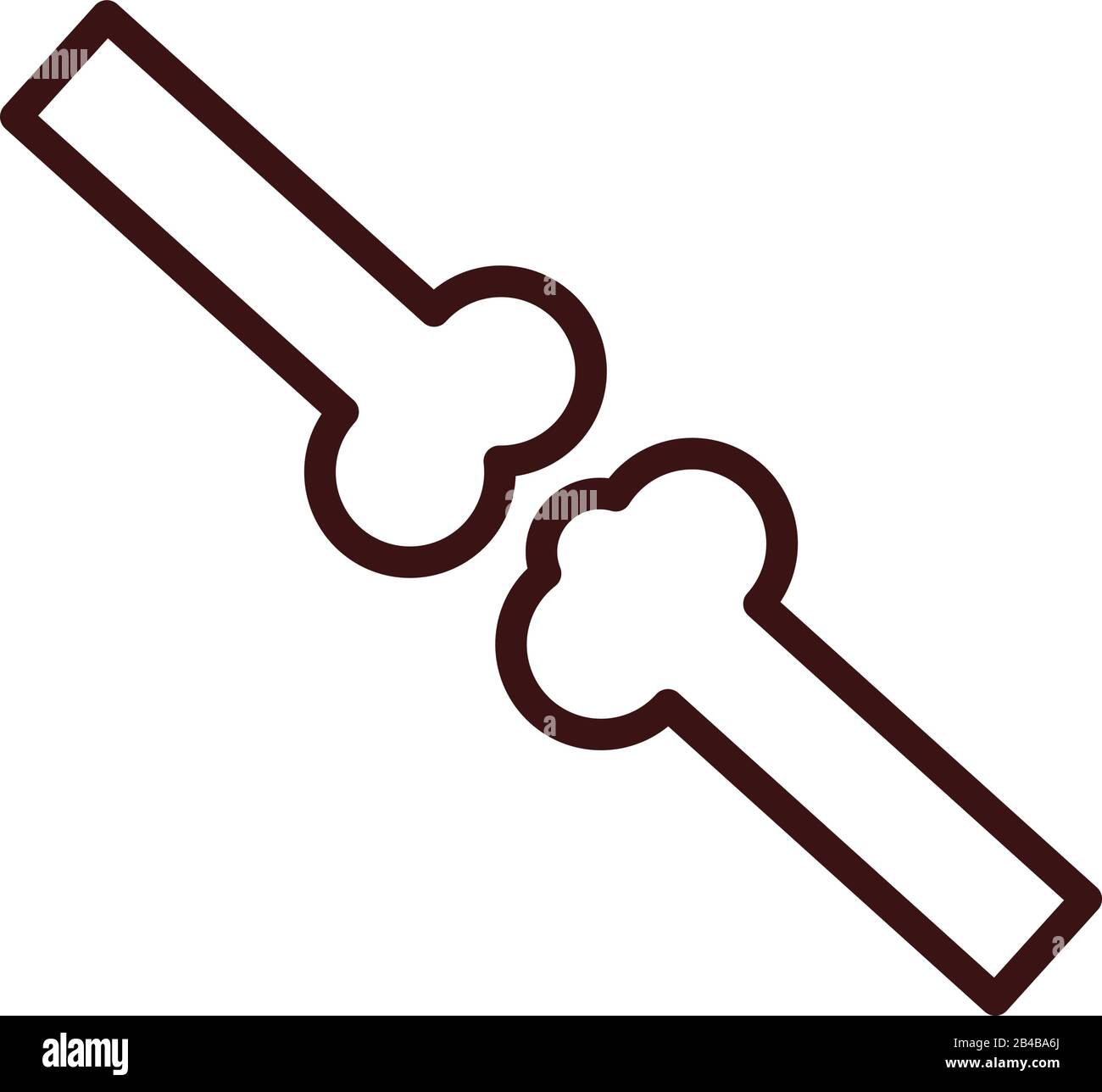 bones body human parts line style Stock Vector Image & Art - Alamy