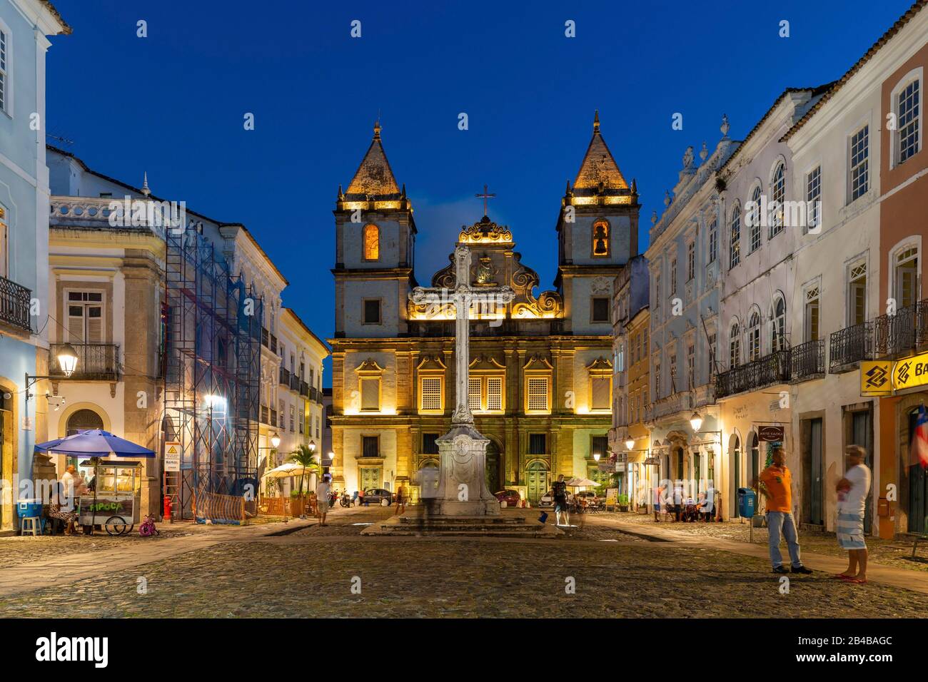 Brazil, Bahia state, Salvador de Bahia, historic center, street scenes ...