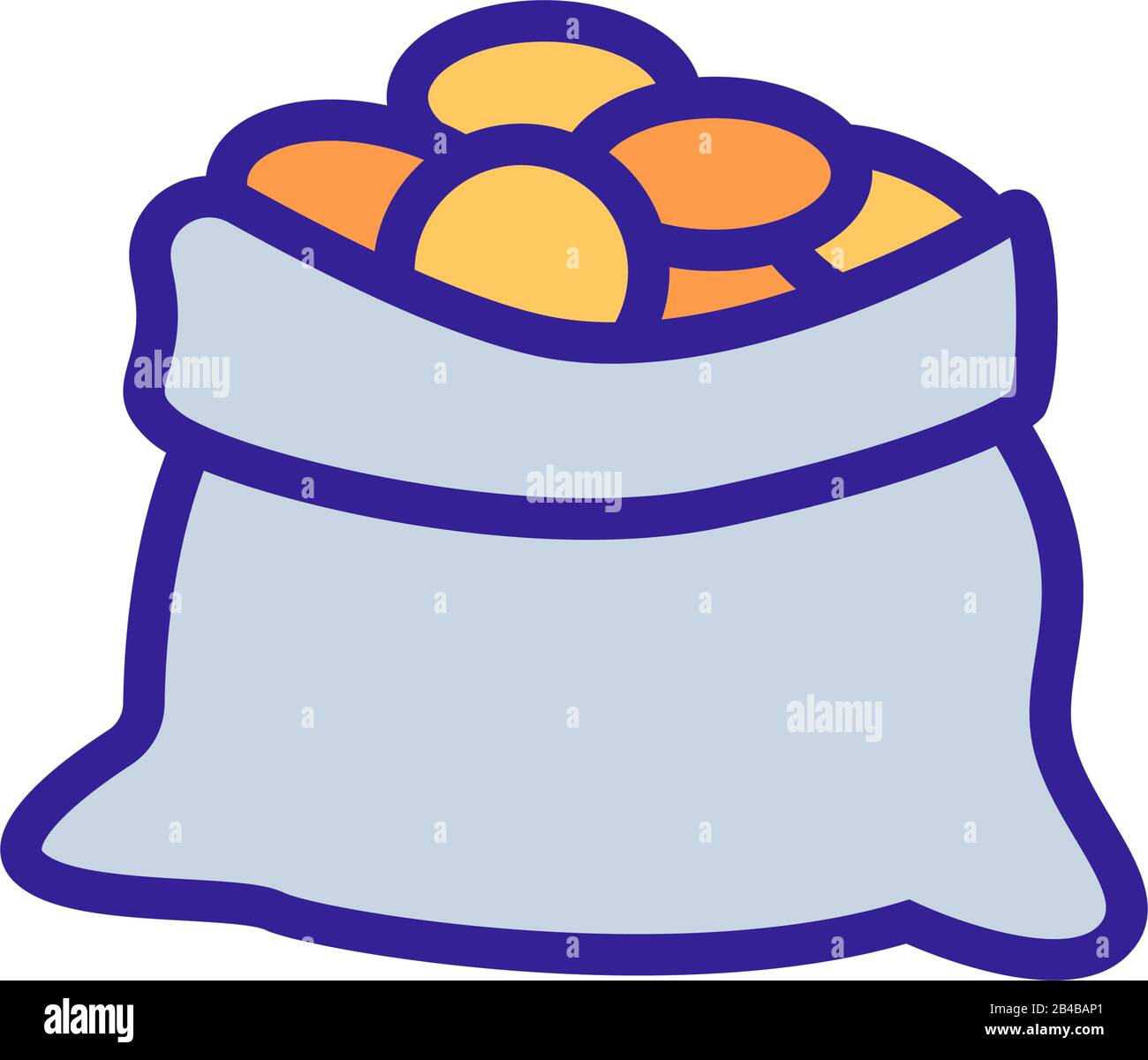 ore gold icon vector. Isolated contour symbol illustration Stock Vector ...