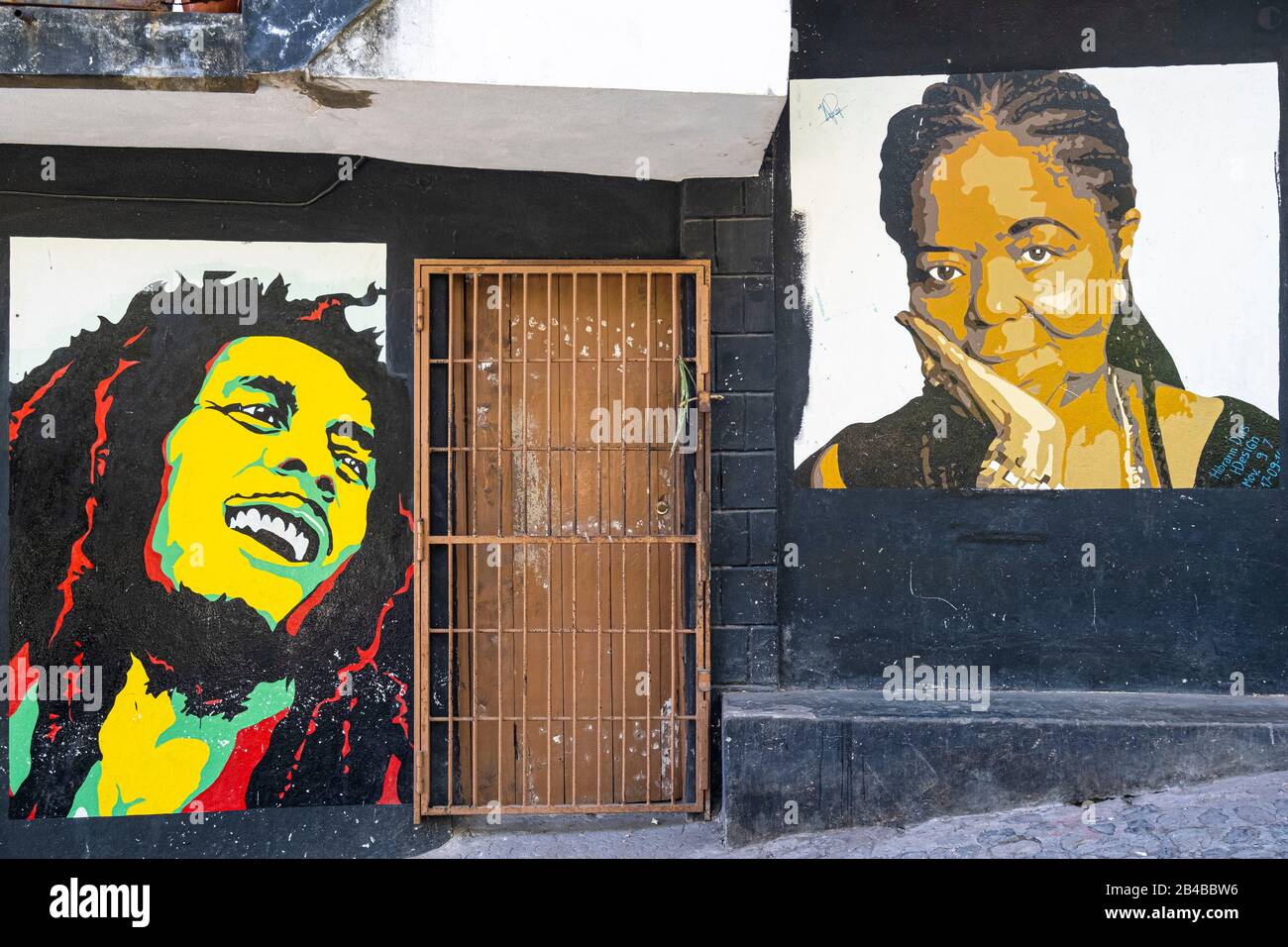 Mural de bob marley hi-res stock photography and images - Alamy