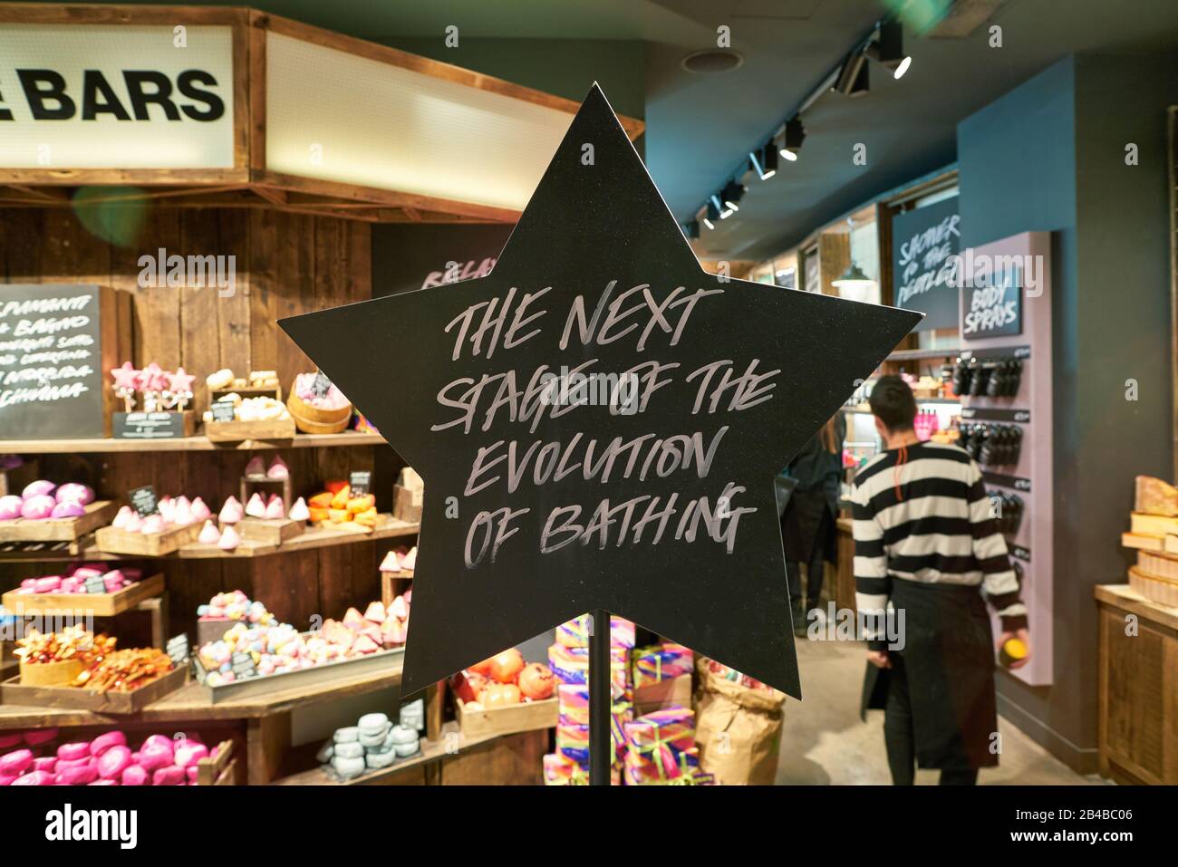 Lush store sign hi-res stock photography and images - Alamy