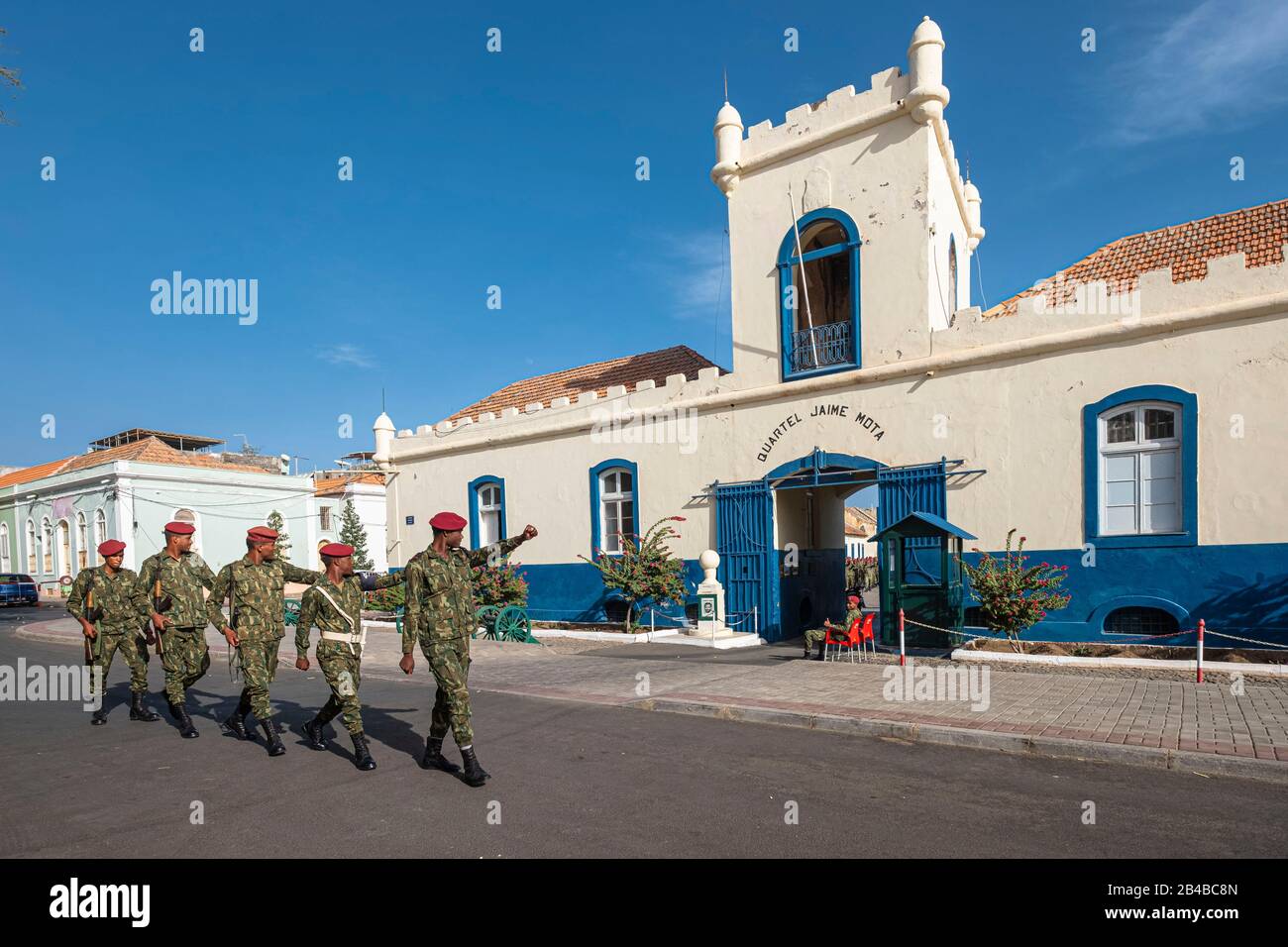 Cape Verde, Santiago island, Praia, capital of Cape Verde, Plateau (or ...