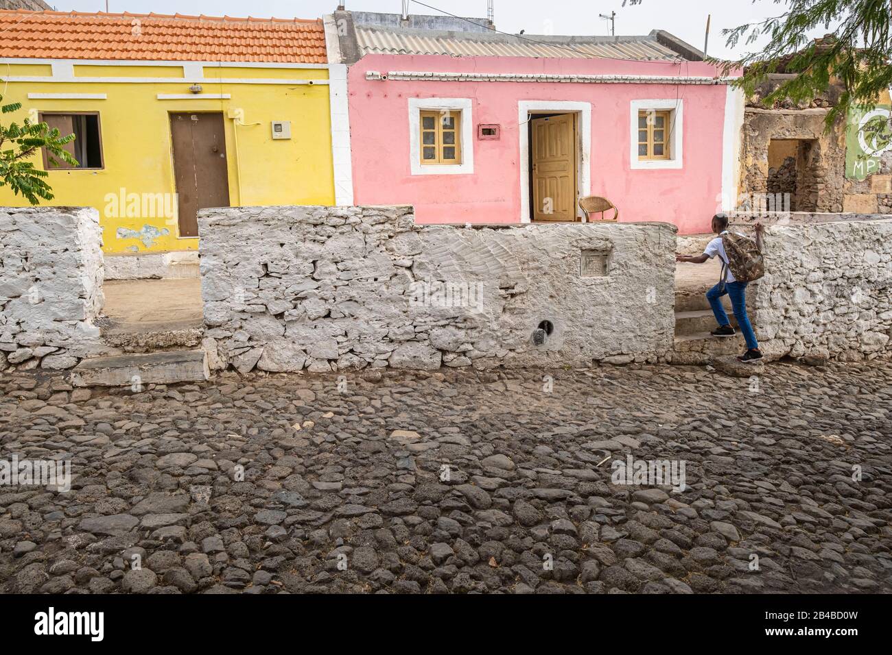 Cape Verde, Santiago island, Cidade Velha, the first European ...
