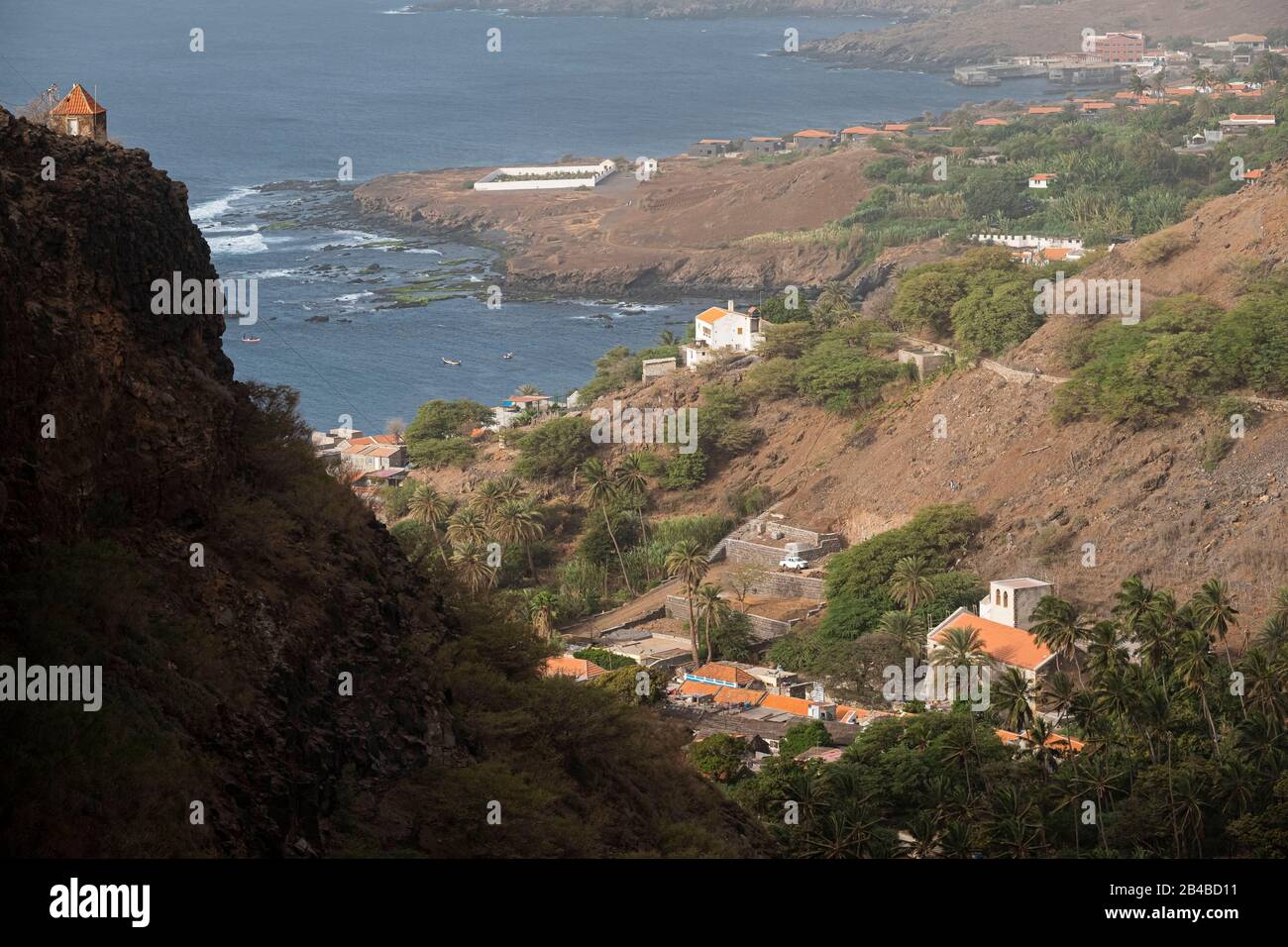 Cape Verde, Santiago island, Cidade Velha, the first European ...