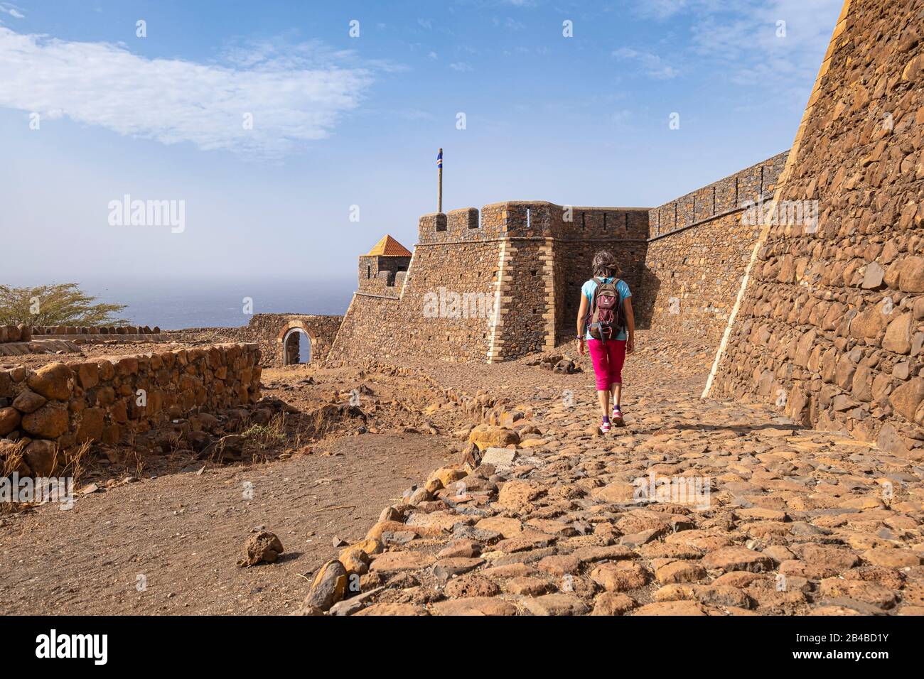 Cape Verde, Santiago island, Cidade Velha, the first European ...