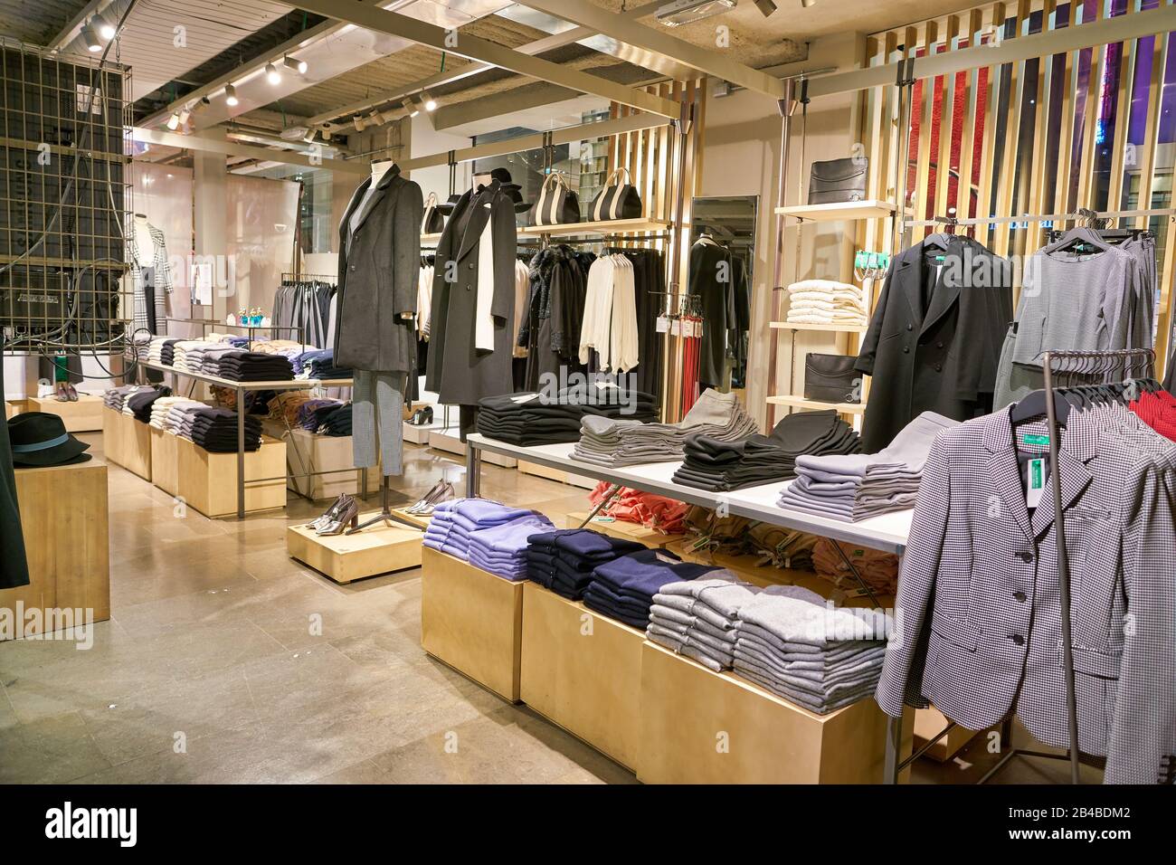 United colors benetton showroom hi-res stock photography and images - Alamy