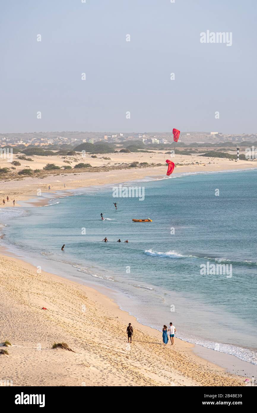 Cape Verde, Boa Vista island, Sal Rei, Carlota beach Stock Photo - Alamy