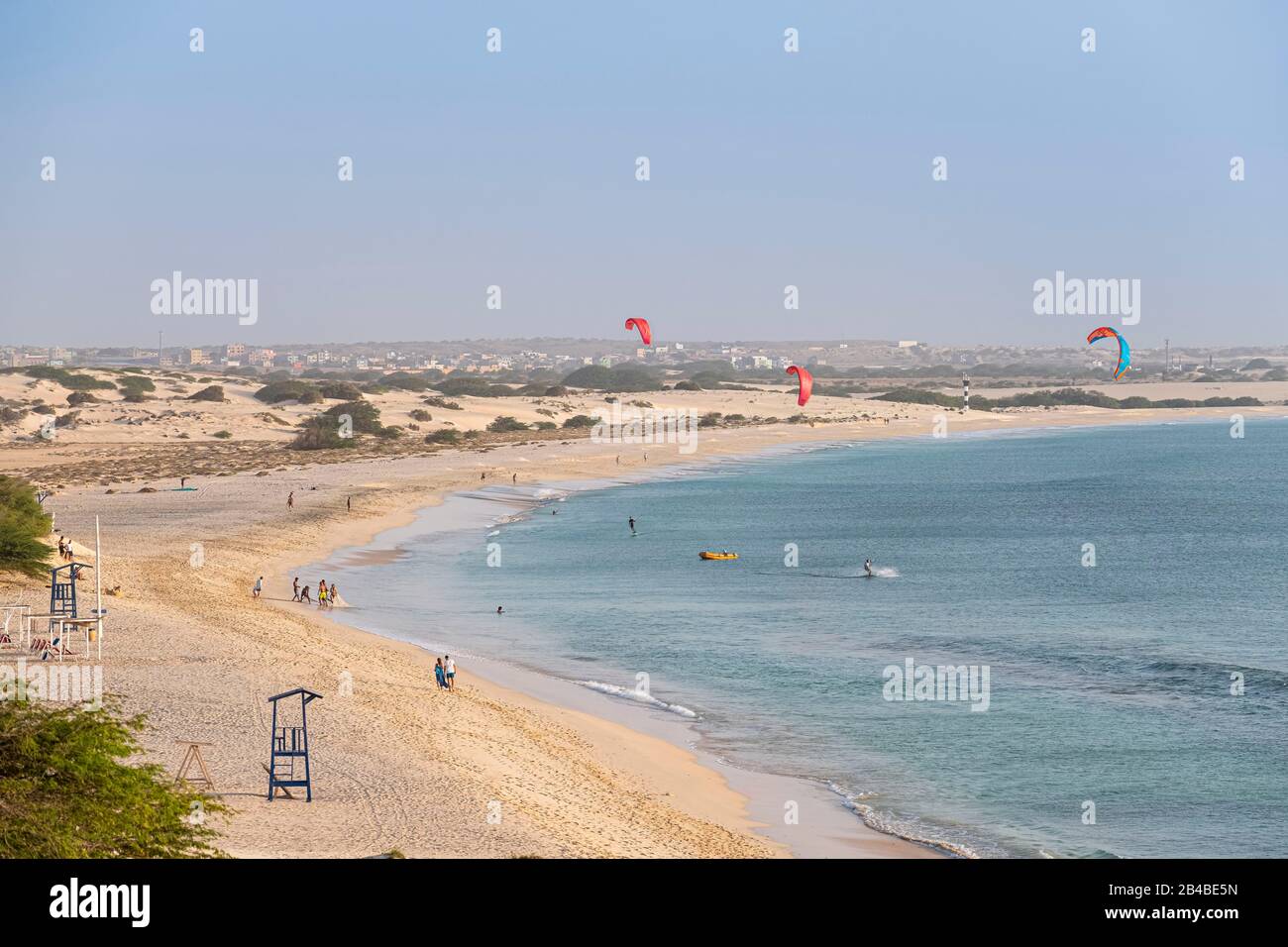 Cape Verde, Boa Vista island, Sal Rei, Carlota beach Stock Photo - Alamy