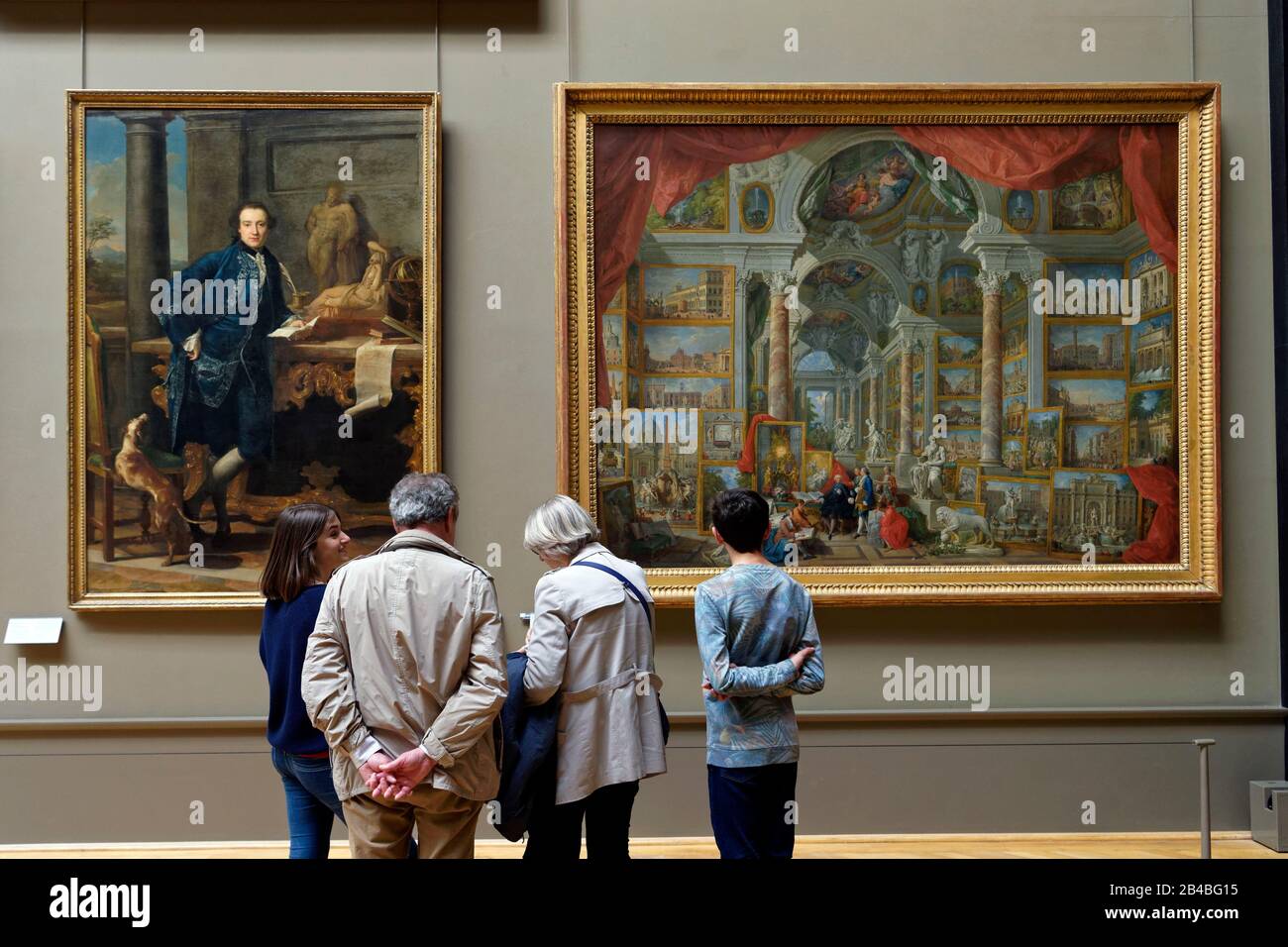 The Louvre Art Museum In Rome