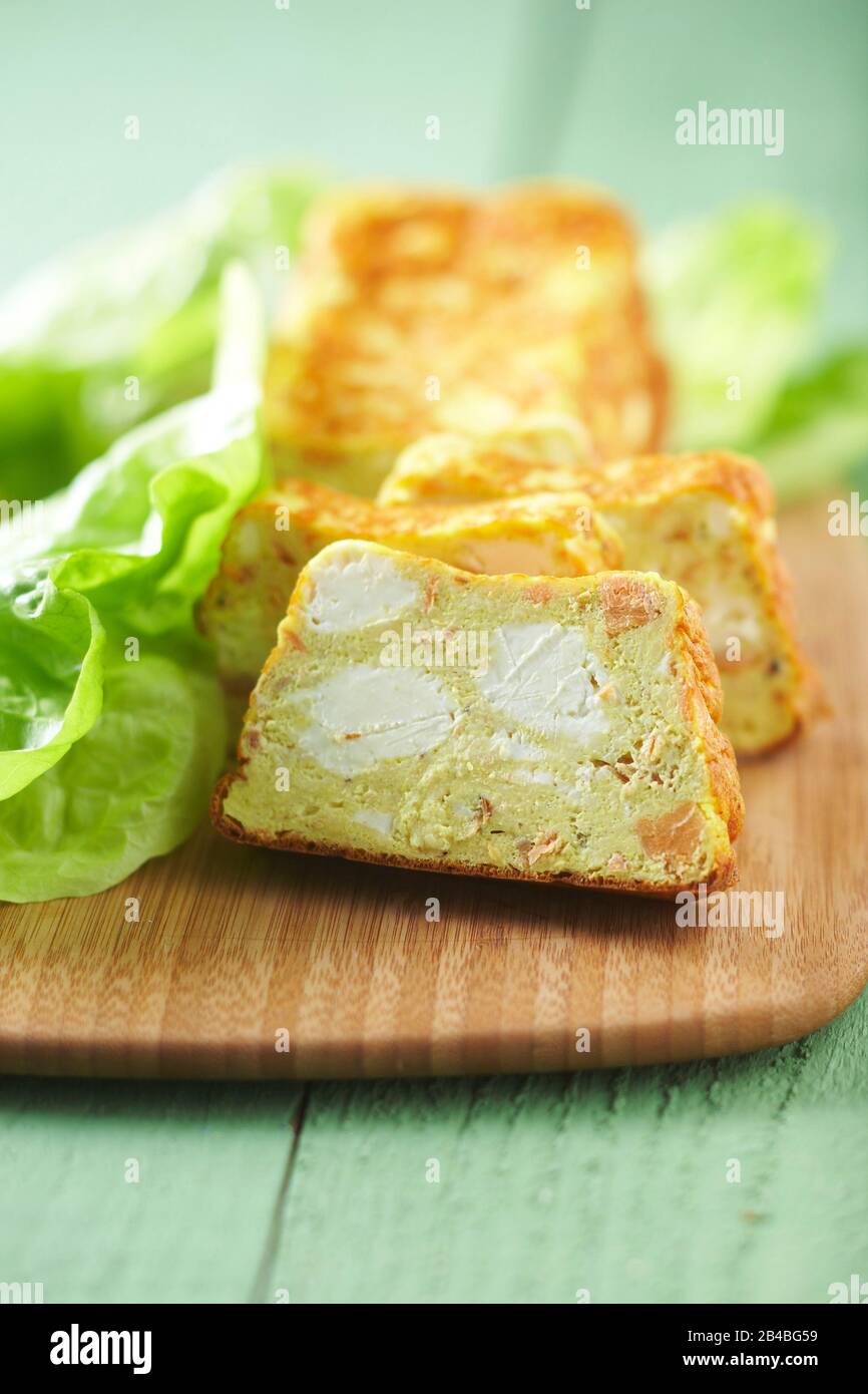 Kiri dish, Kiri cake and fish Stock Photo - Alamy