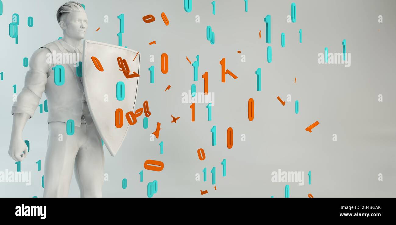 Data Security System as an Online Technology Concept Stock Photo - Alamy