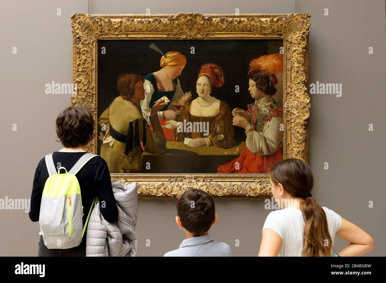 France, Paris, area listed as World Heritage by UNESCO, Louvre museum ...
