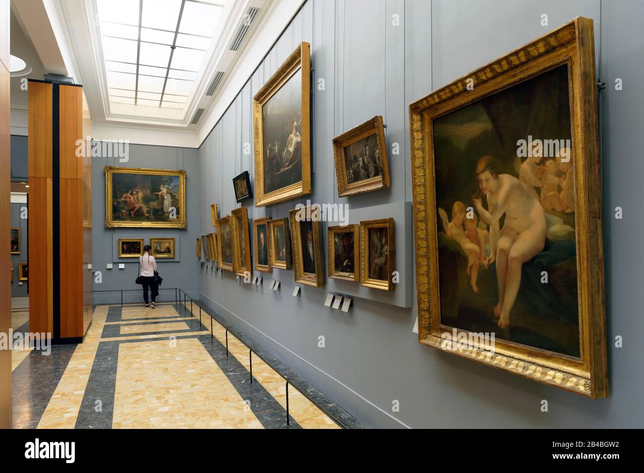 France, Paris, UNESCO World Heritage Site, Louvre museum, French ...