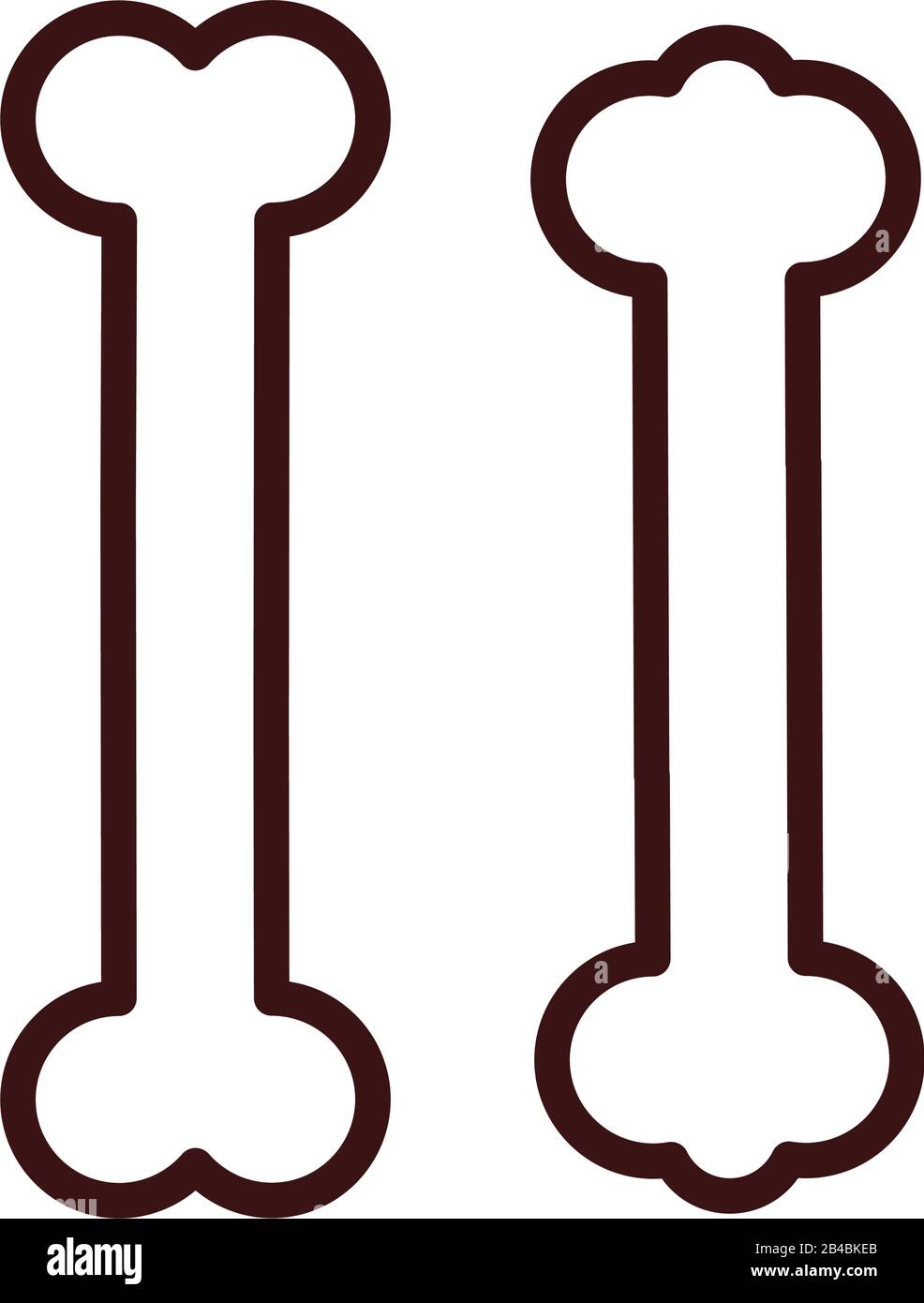 bones body human parts line style Stock Vector Image & Art - Alamy