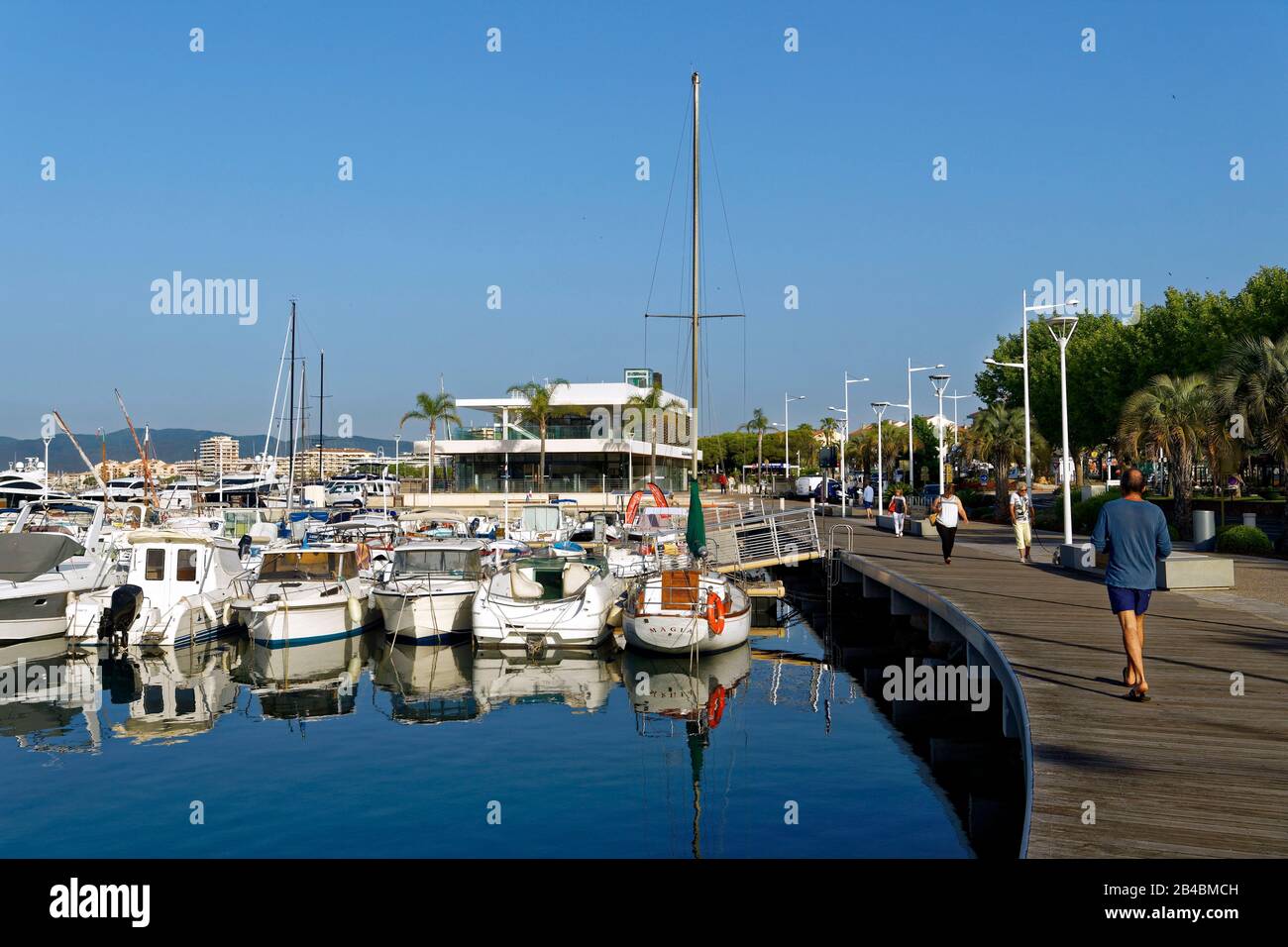 France, Var, Saint Raphael, the old port Stock Photo - Alamy