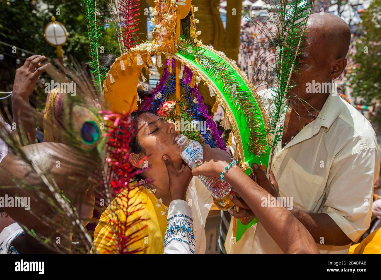 Malaysia, Selangor State, Batu Caves, Hindu festival Thaipusam ...