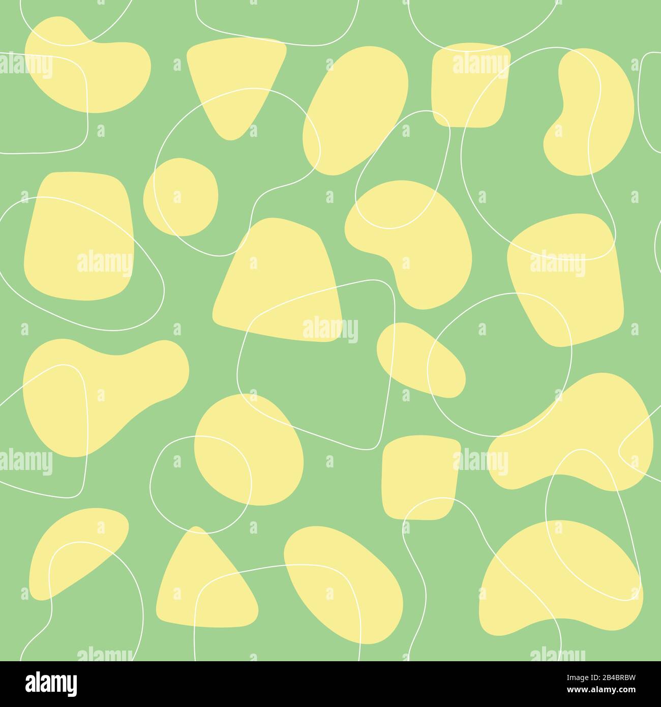 Abstract modern retro seamless background spots shapes Stock Vector ...