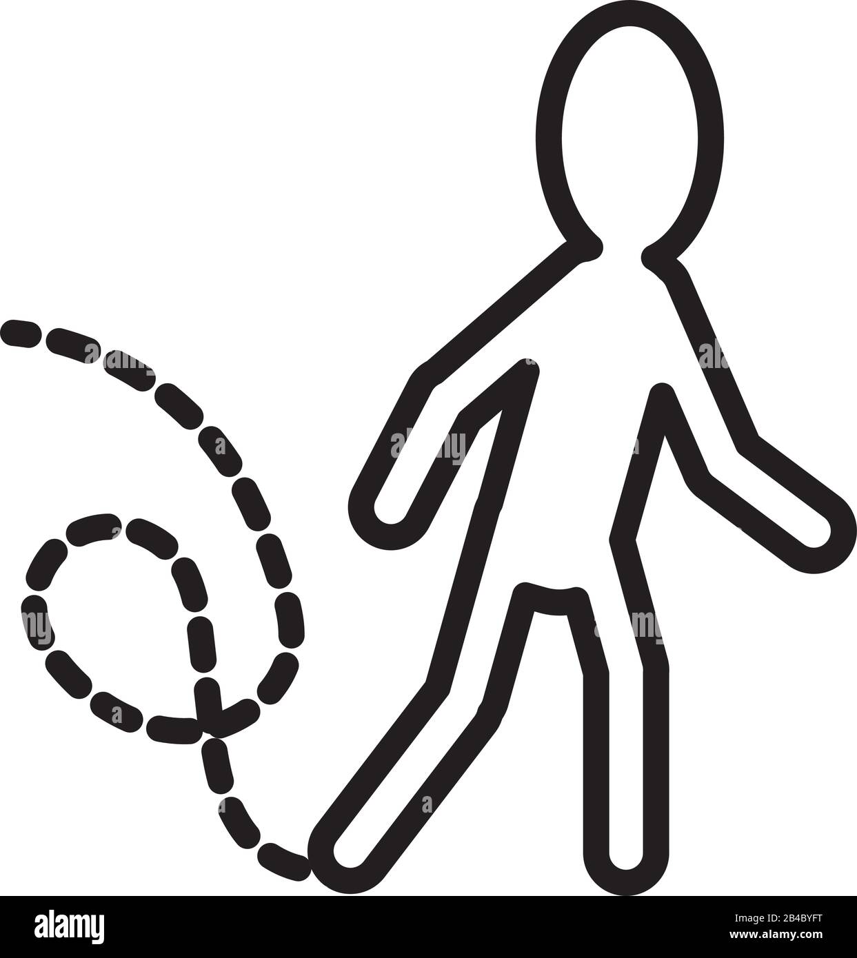 Contact walk Stock Vector Images - Alamy