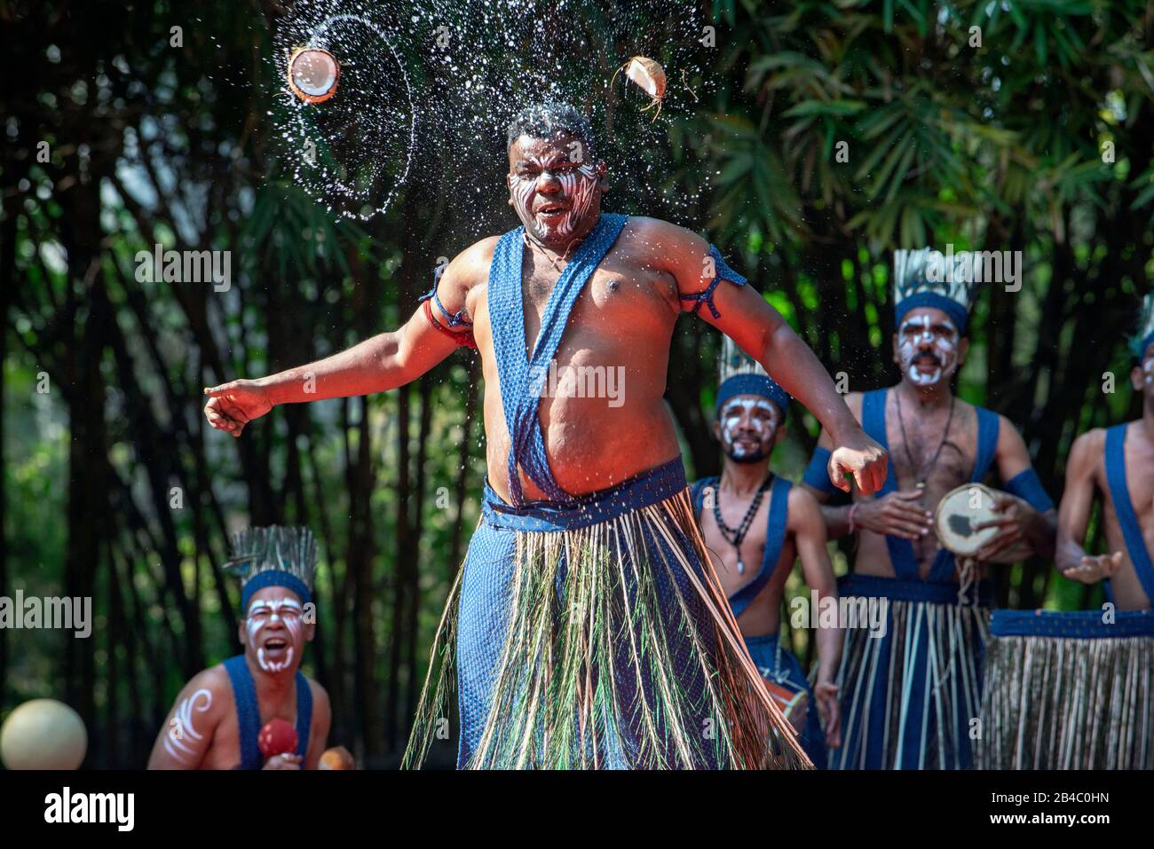 Traditional Dhamal dance ceremony and music at Garden Palace heritage ...