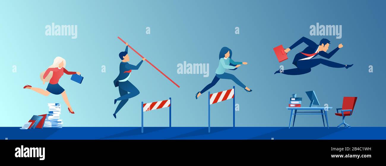 Career growth job interview Stock Vector Images - Alamy