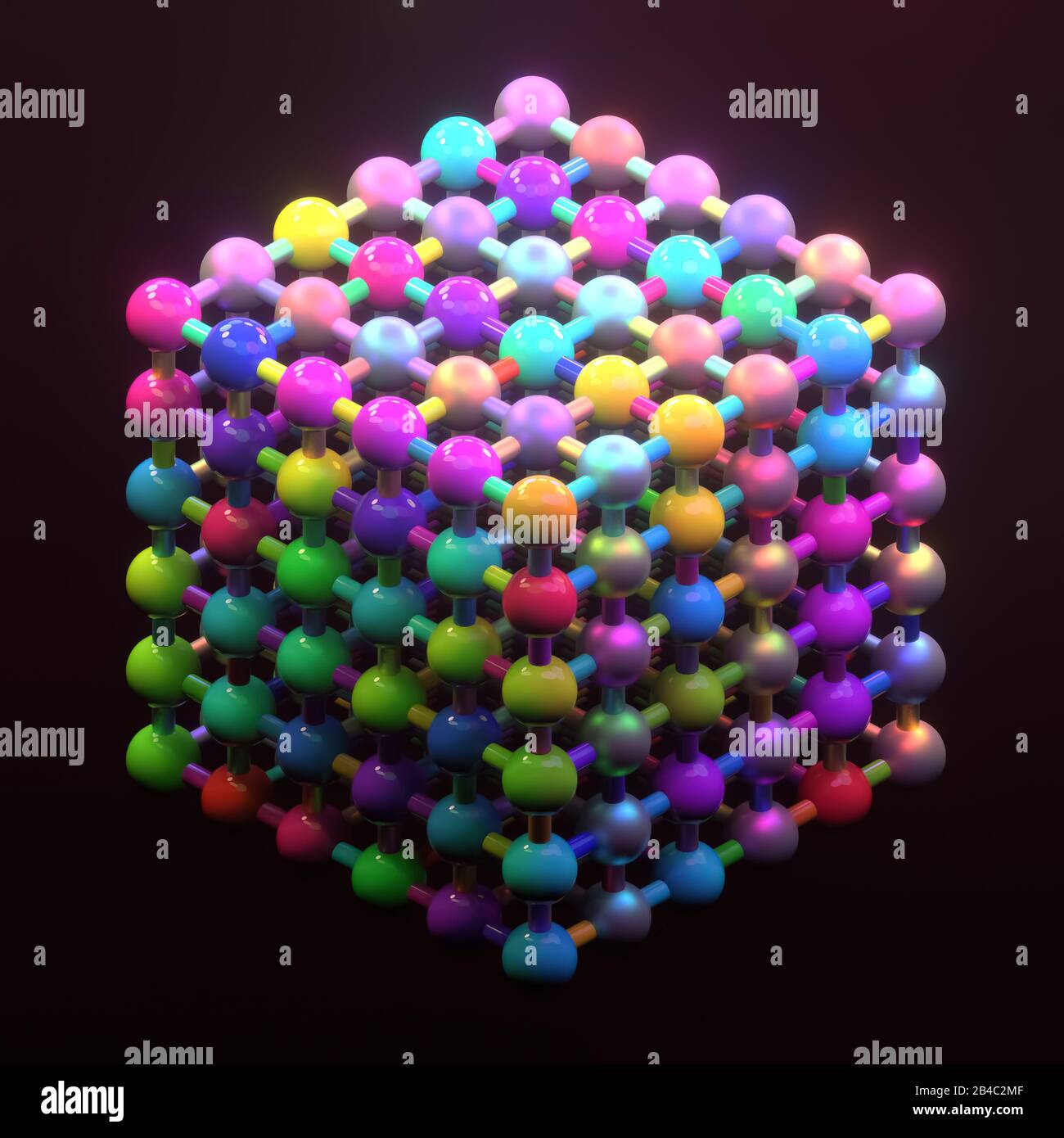 Inter-locked sphere, molecule style. For graphic design, catalog ...