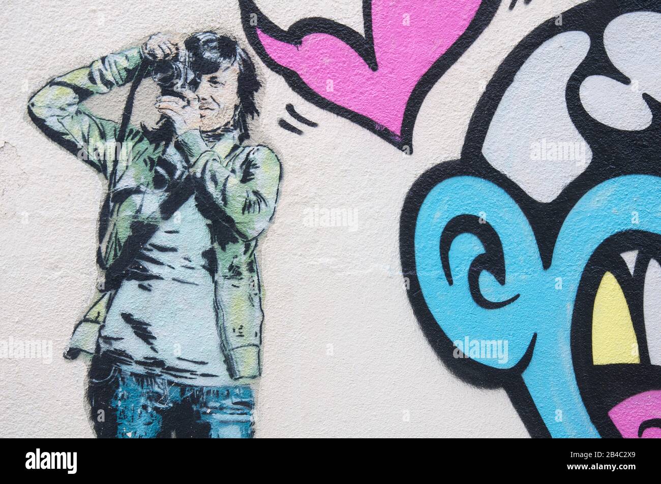 Street art by stencil artists janaundjs (Jana & JS). Their work ...