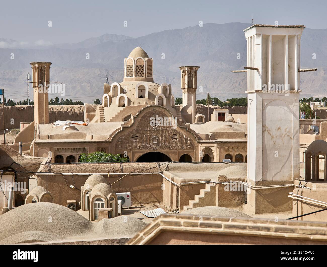 Kashan, Iran. 29th Apr, 2017. City view of Kaschan - the Borujerdi ...