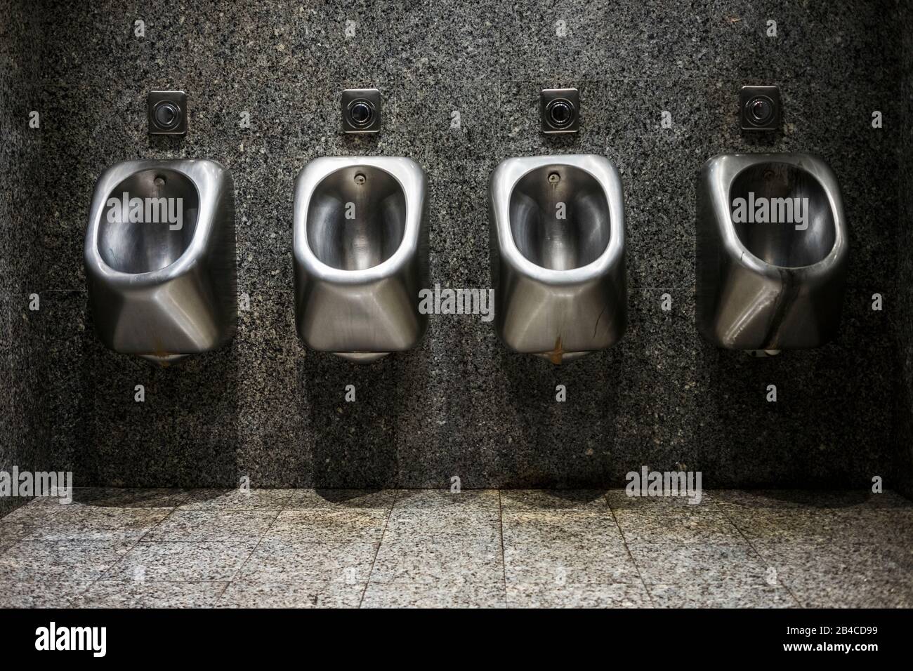 Men wc public toilette composition in urban modern style Stock Photo ...