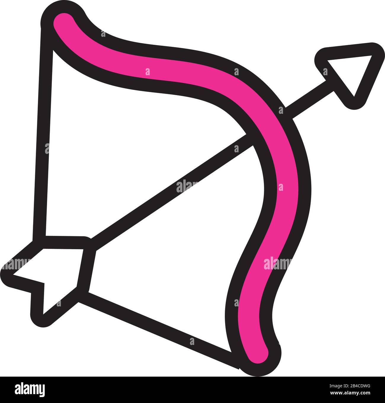 arch and arrow line and fill style Stock Vector Image & Art - Alamy