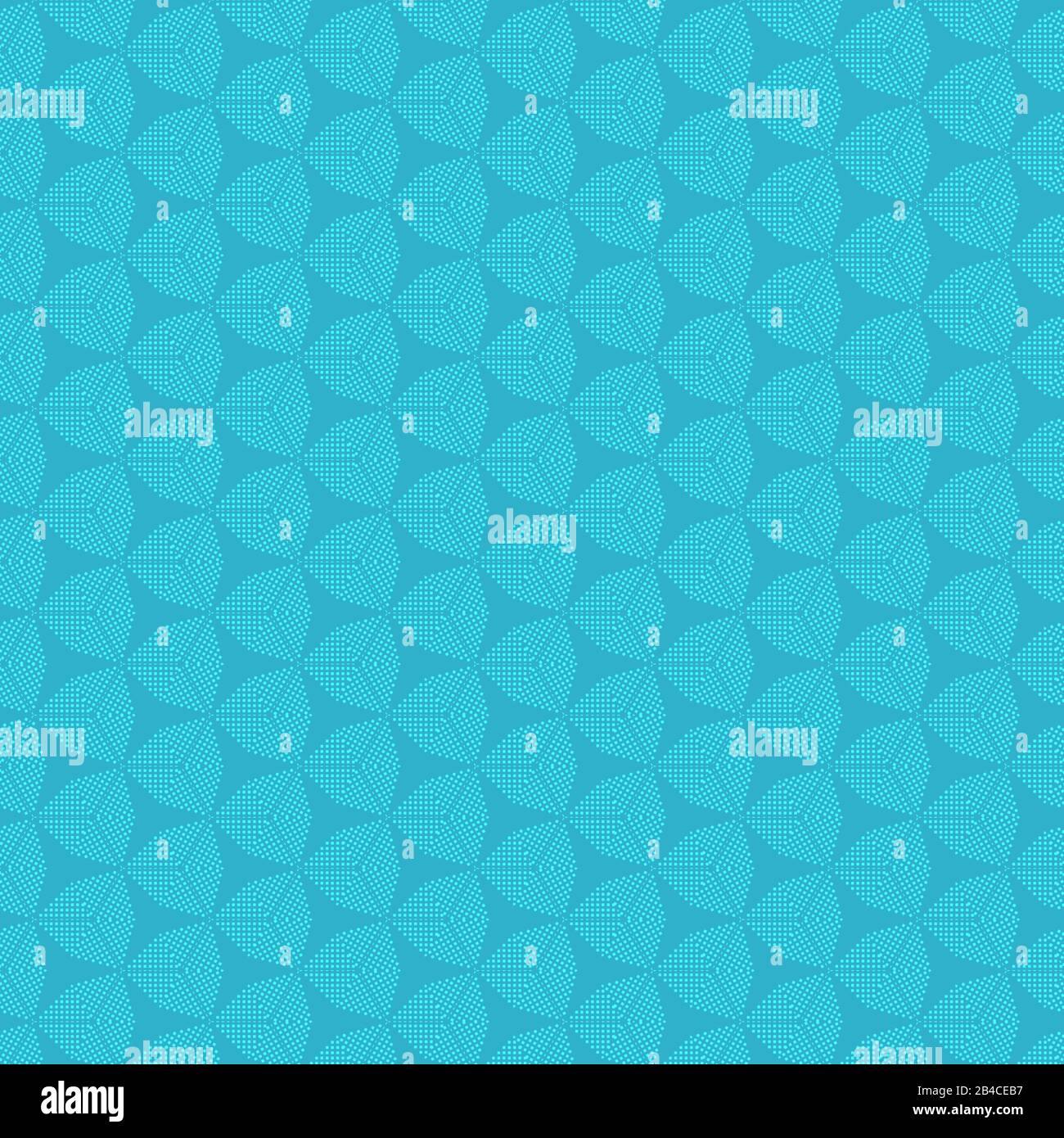 Illustration with repetitive geometric shapes covering the background ...