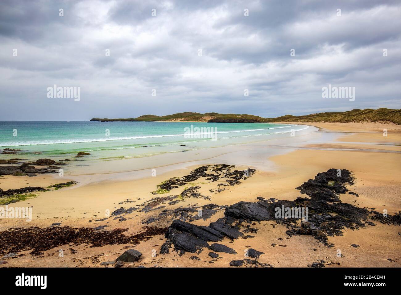 The beach of the peninsula Balnakeil Stock Photo - Alamy