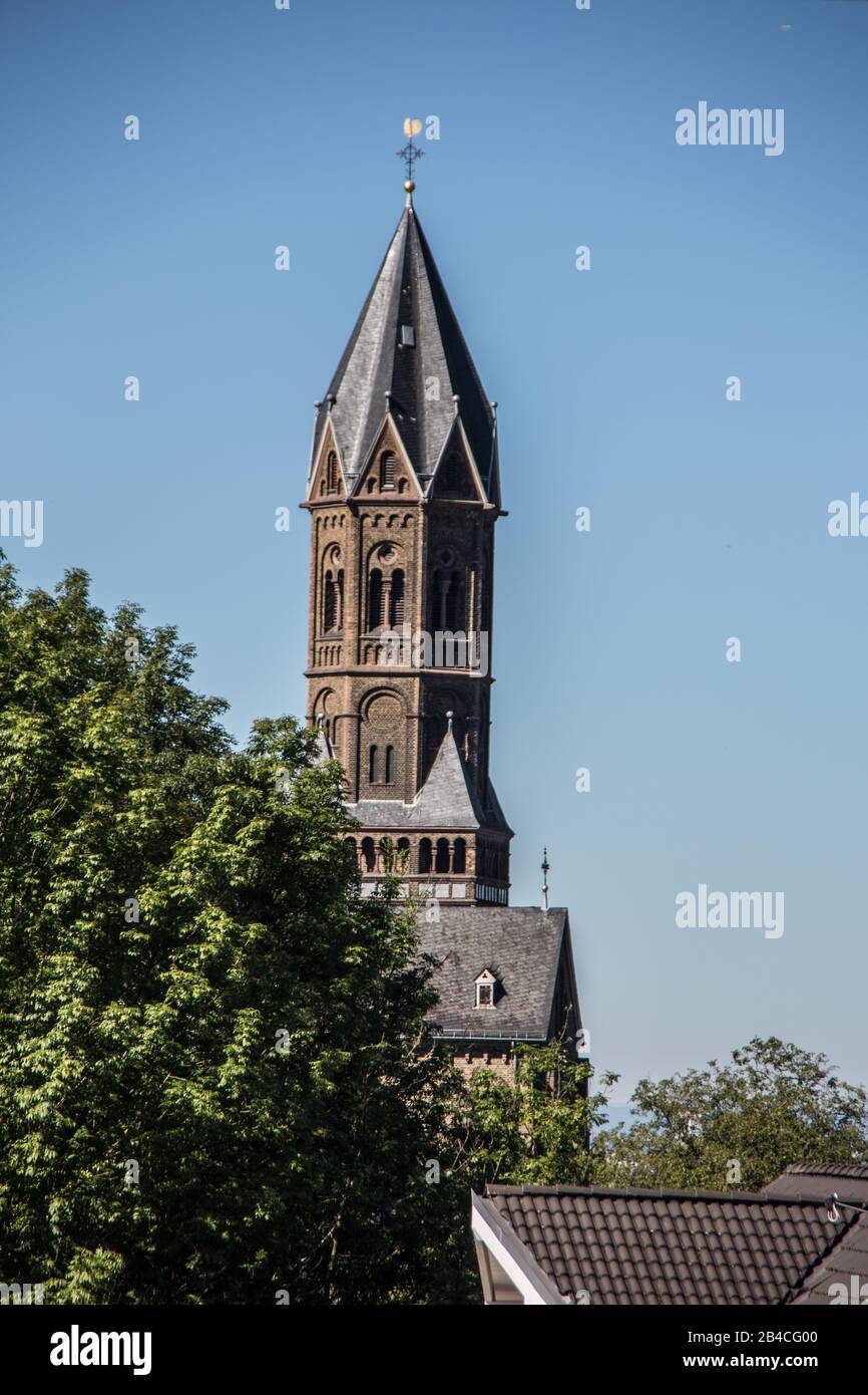 St. Nicholas basilica in Bensberg Stock Photo - Alamy